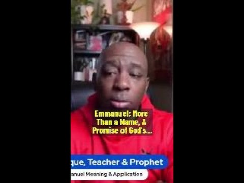 Unlocking the Sacred Meaning of Emmanuel