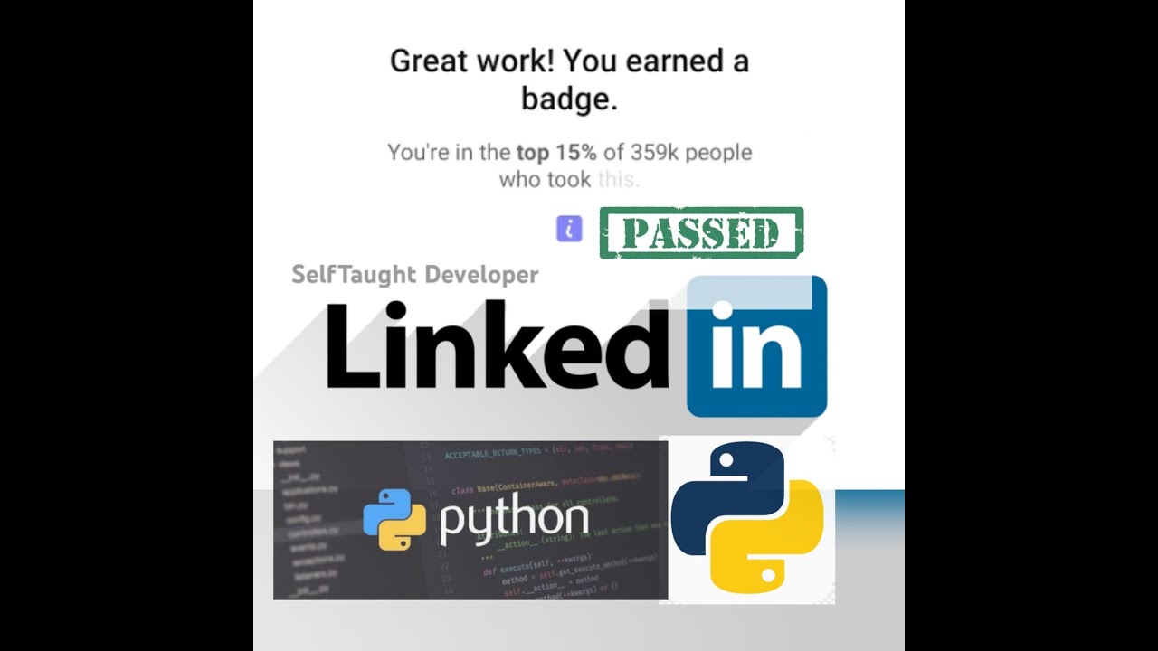 LinkedIn Python Skill Test  Passed!.fullexam