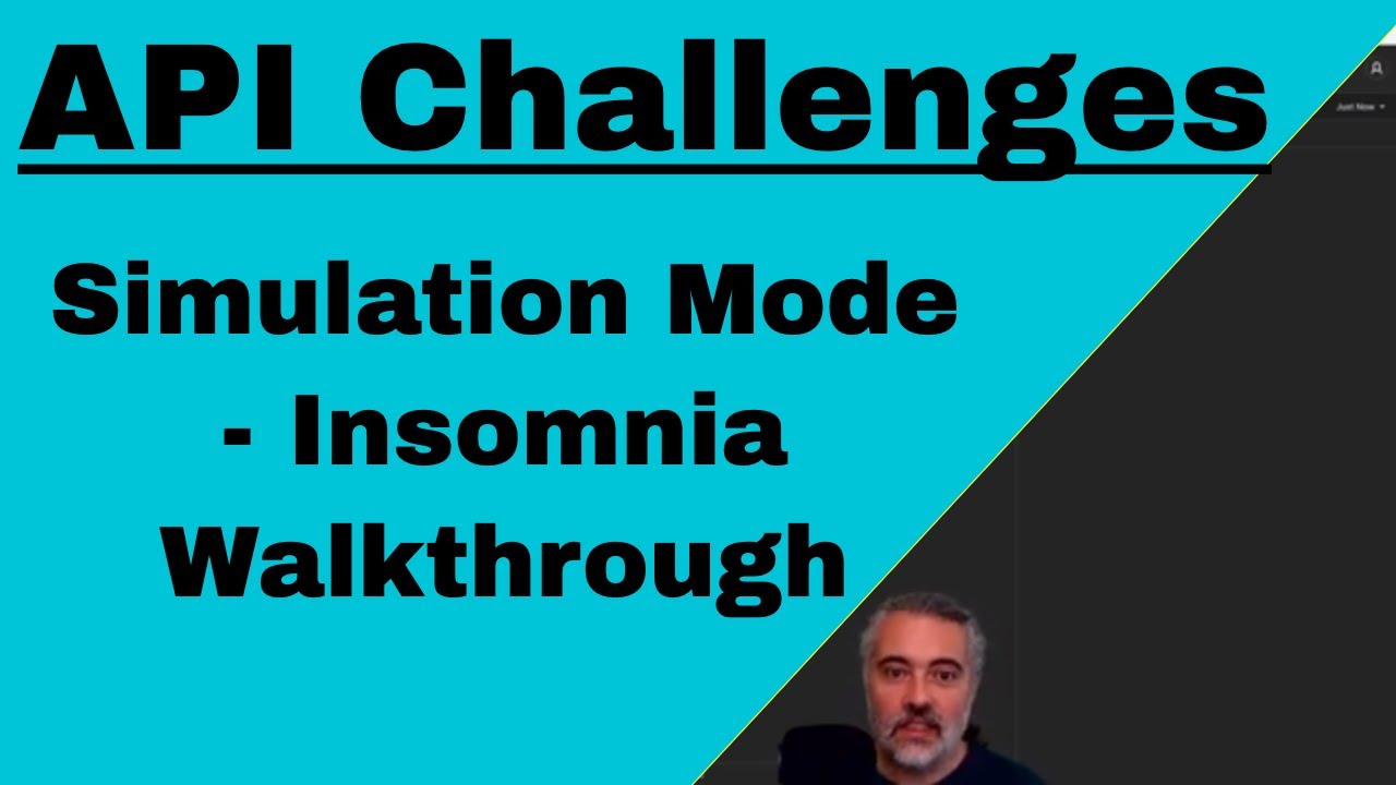 API Challenges Simulation Walkthrough using Insomnia