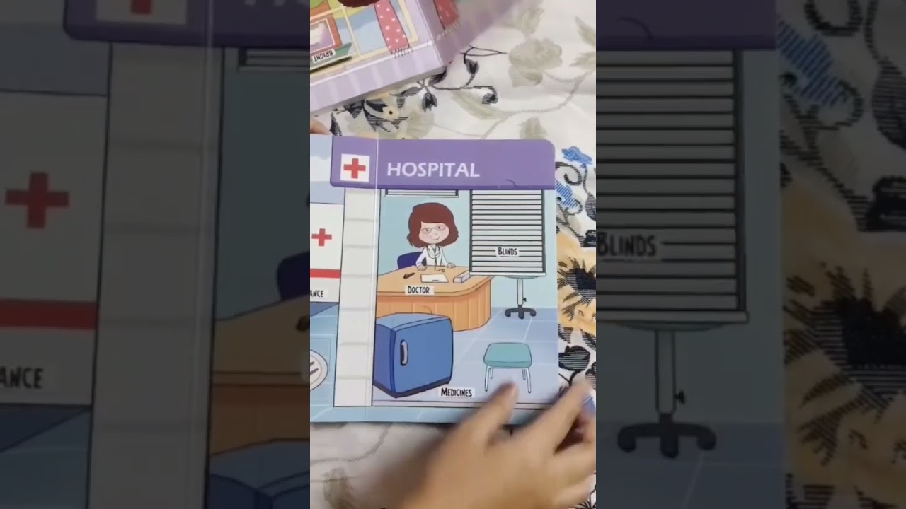 Fun flap book on community helpers for the young learners📖 💝 from Amazon, price-199😍😍