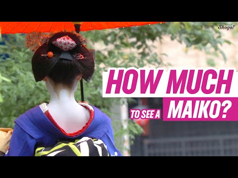 The Surprising PRICE and Where to Meet Maiko in Kyoto Today