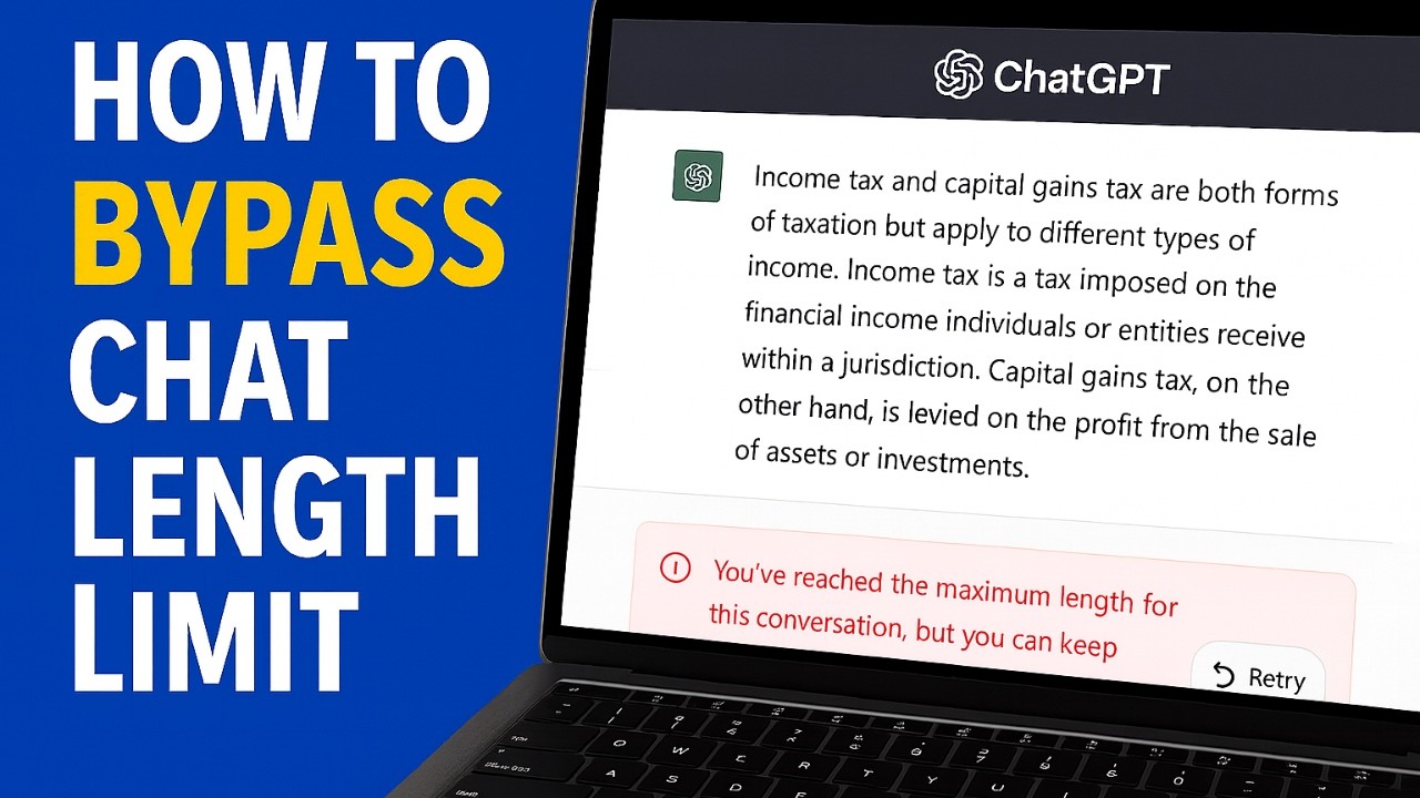 Error Solved: Continue ChatGPT After “You’ve Reached the Maximum Length
