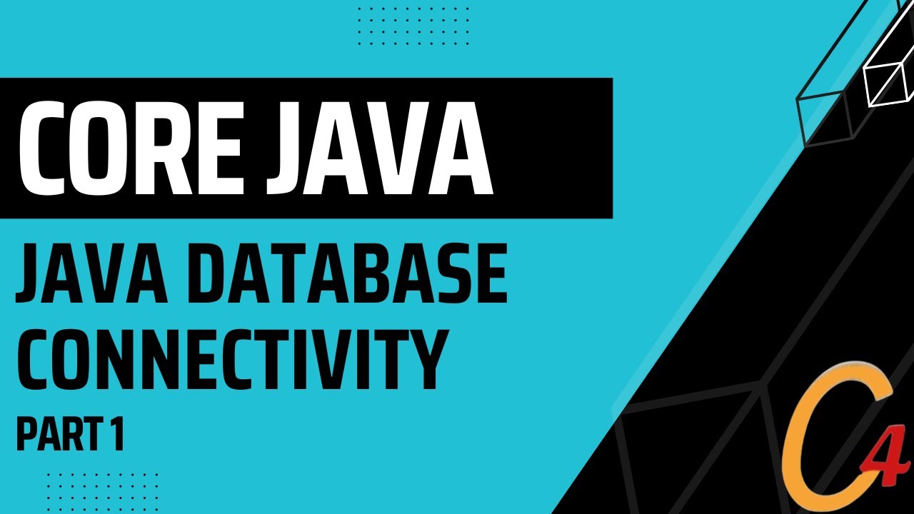 024 JAVA Database Connectivity : PART 01