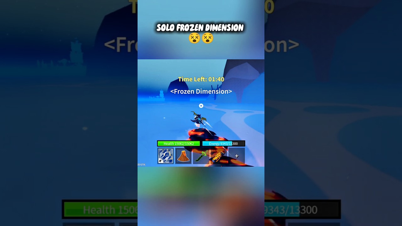 Wth..!! Now we can get frozen dimension solo this is good 😊 || #bloxfruit #roblox #uzoth #indra