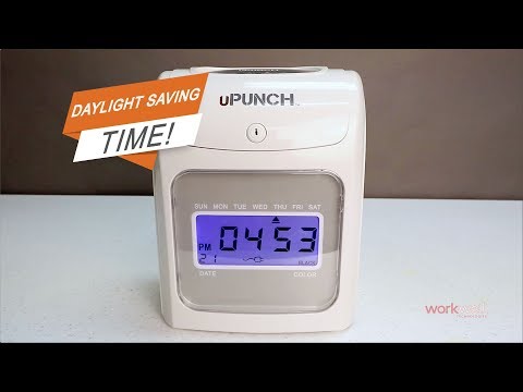 uPunch Time Clock - How to Set HN Series Daylight Saving Time