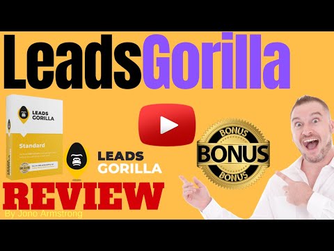 LeadsGorilla Review⚠️ WARNING ⚠️ DON'T GET LEADS GORILLA WITHOUT MY 👷 CUSTOM 👷 BONUSES!!