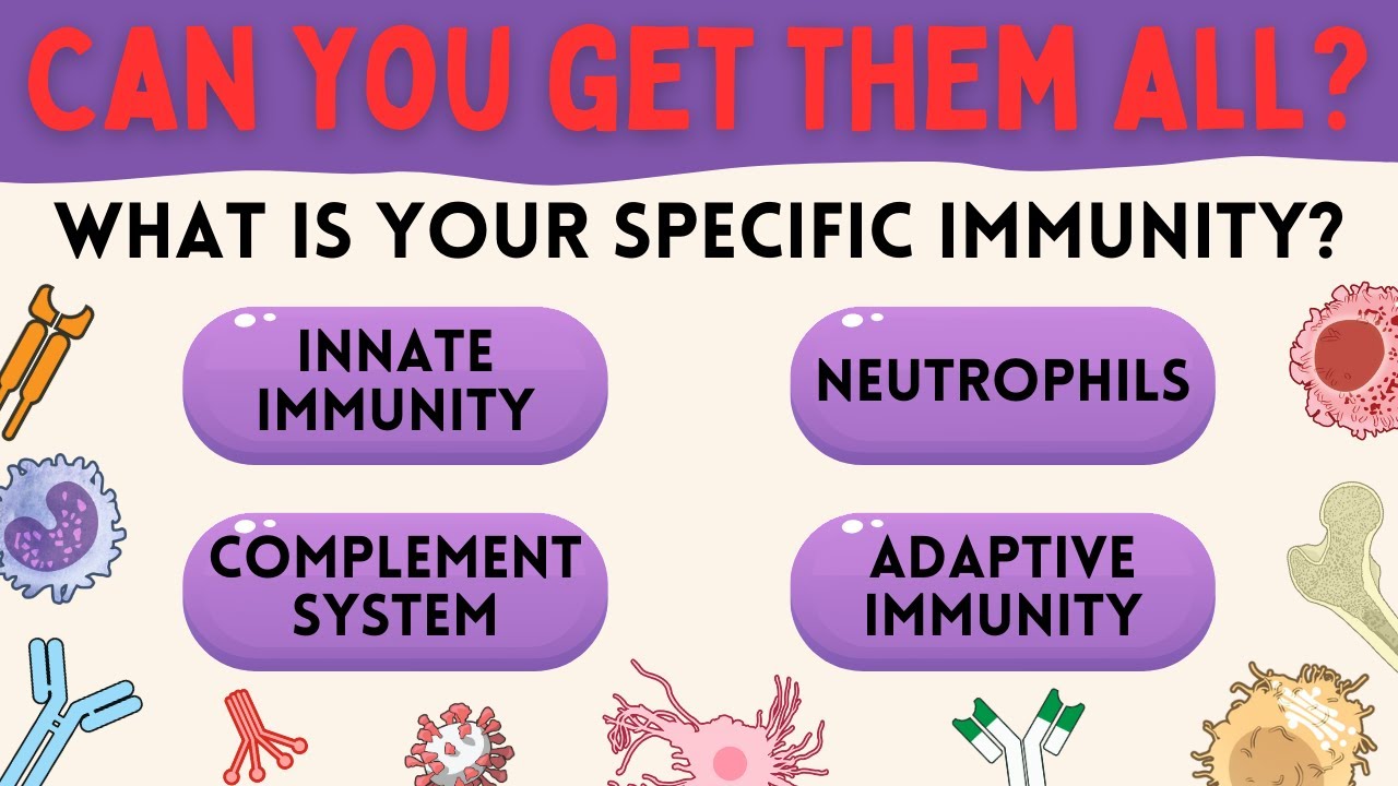 Immunology Quiz | Immunology Practice | Human Biology Trivia - Can you get perfect? (30 Questions)