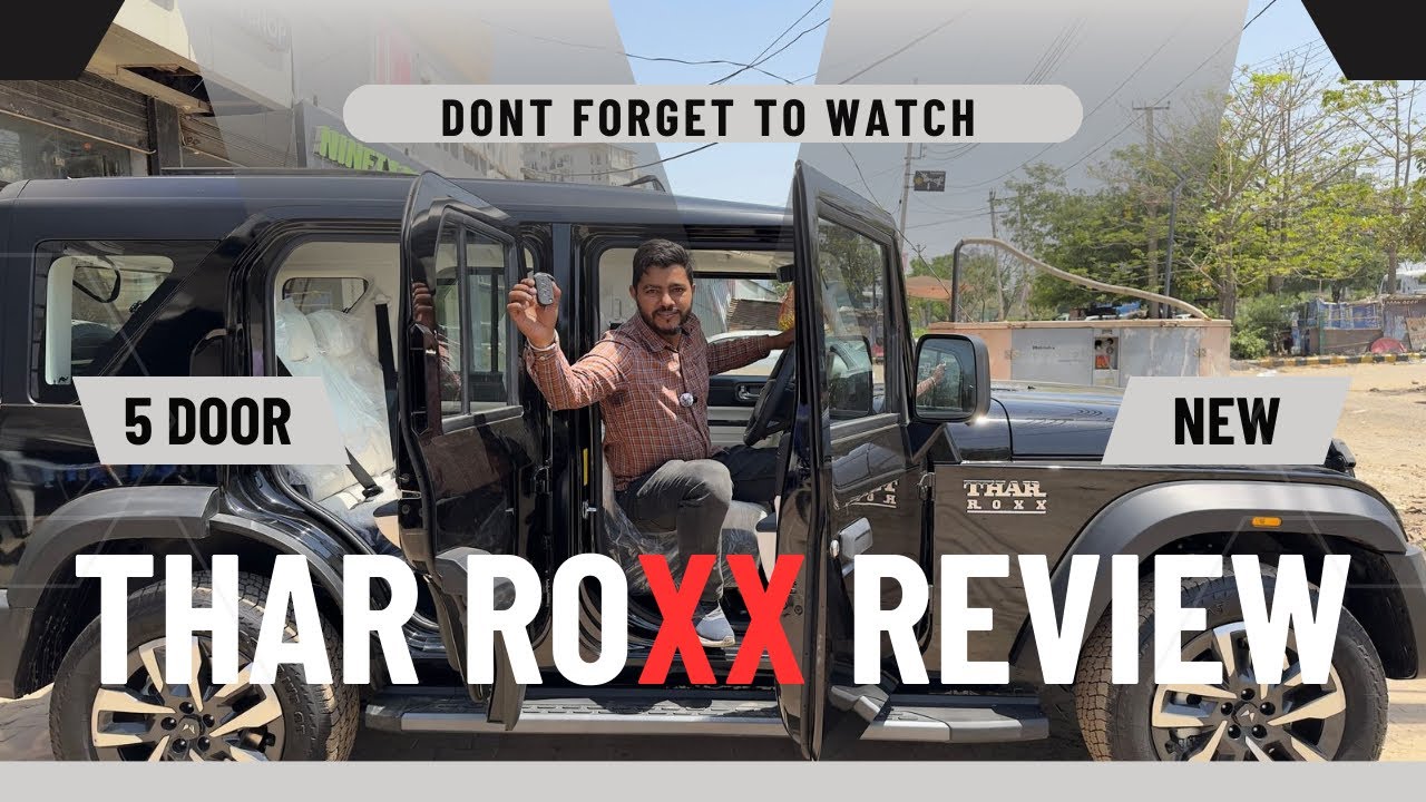 Mahindra Thar ROXX  | Ultimate Off-Road Beast