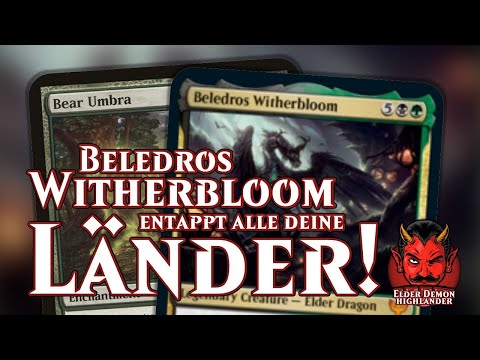 [DE] Elder Demon Highlander - Beledros Witherbloom | Strixhaven ...