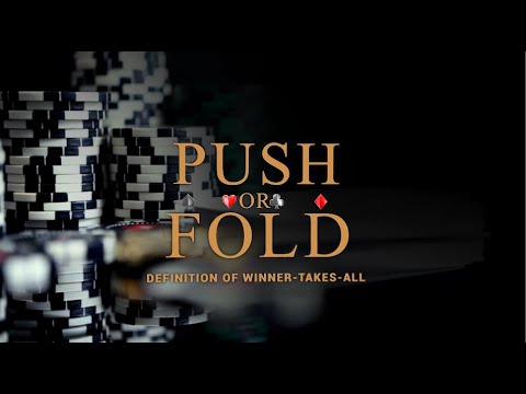 Definition of Winner-takes-all poker