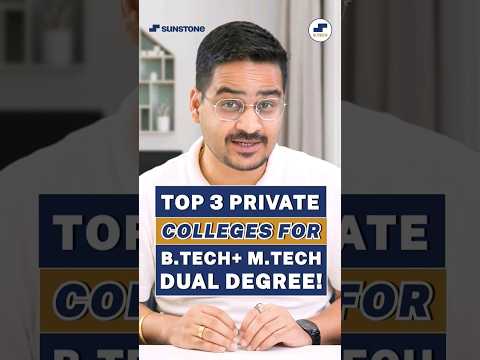 💥Top 3 Colleges BTech + MTech Computer Science Dual Degree! BTech + Mtech CSE #shorts #btech #mtech