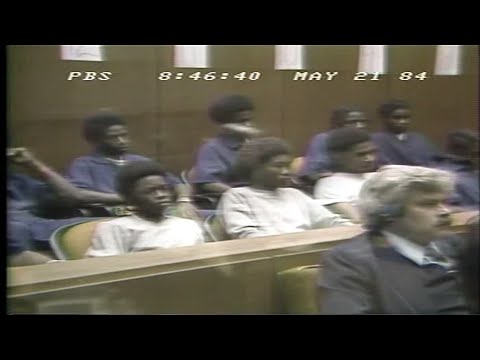 1984-Bounty hunter Bloods gang members in court