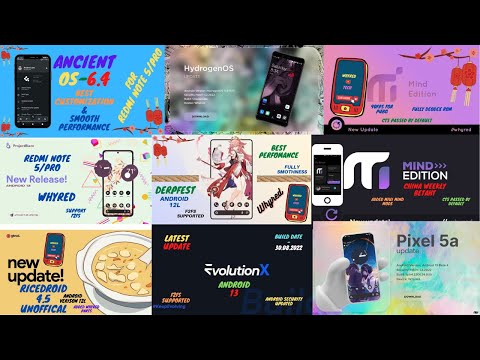 🔥🔥BEST CUSTOM ROM VIDEOS | WHICH YOU LIKE MOST ? For Redmi Note 5 / Pro🔥🔥