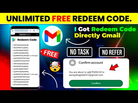 😍 Free Redeem Code 💎 Free Redeem Code App | Google Play Redeem Code Earning App | Redeem Code App