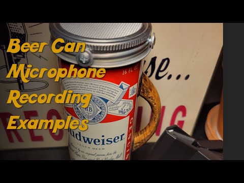 Lo Fi Beer Can Microphone - Premium Mustang-Pennsylvania | Reverb UK