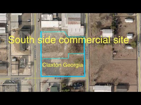 South side commercial site. Claxton Georgia