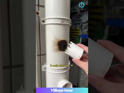 Perfect Hole: This PVC Tool Is Amazing #diy #plumbingtools #precise