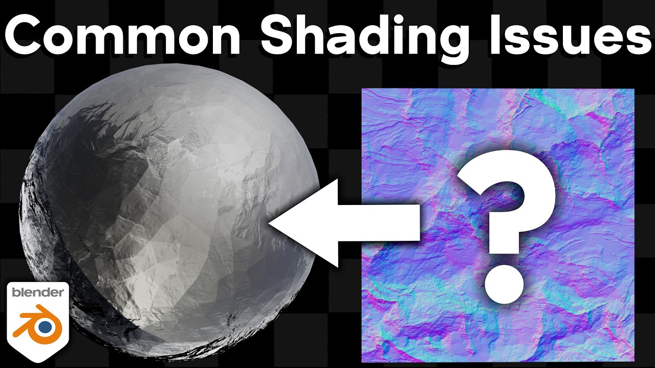 How to Fix Common Shading & Texturing Issues In Blender
