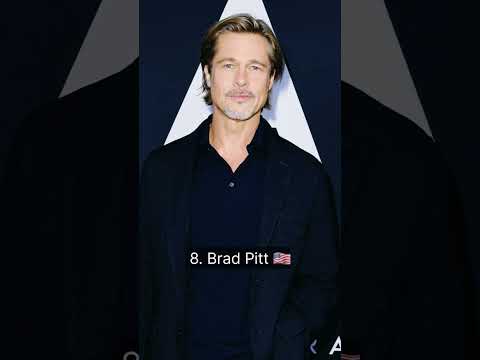 Top 10 Most popular actors in the world