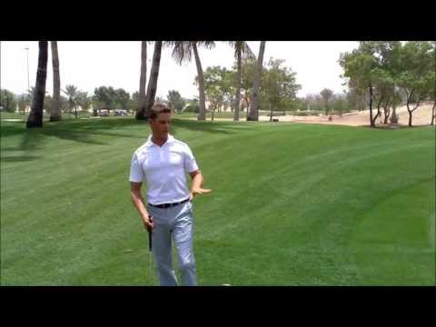 Abu Dhabi Golf Club Hole 8 Under the Spotlight - The Green