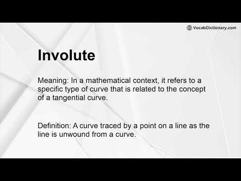 Involute Meaning