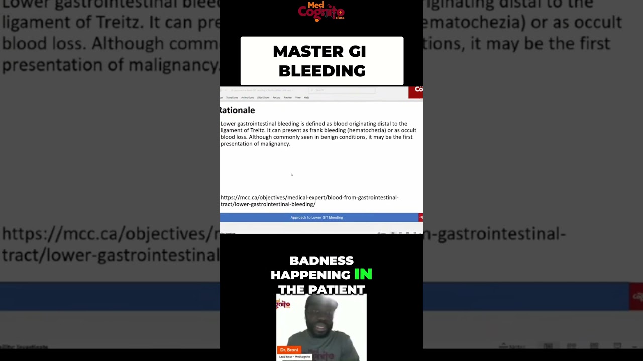 Master Lower GI Bleed: Medical Exam Secrets