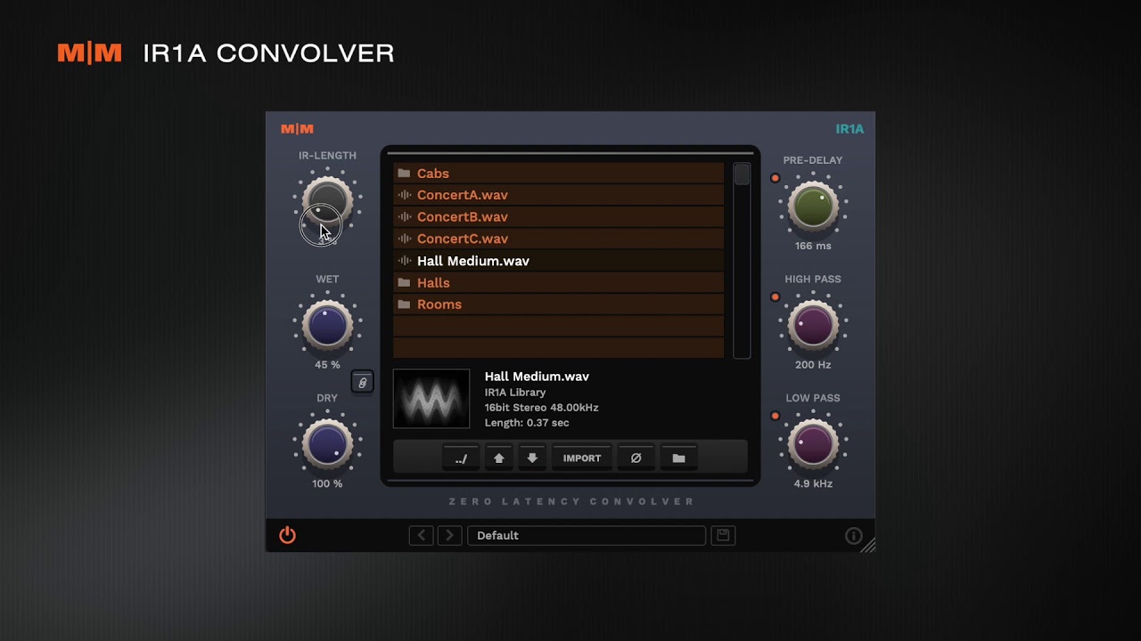 IR1A Convolver - 99.4% Off - $35