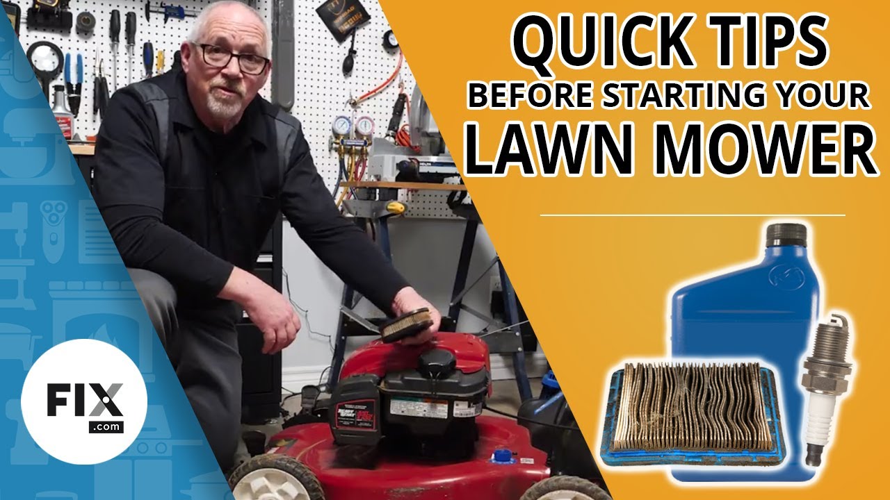 Spring Lawn Mower Maintenance Tips | Fix.com