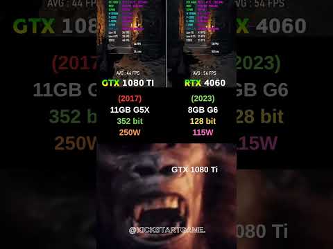 GTX 1080 Ti vs RTX 4060 - GTX 1080 Ti Still Holding Up vs RTX 4060?