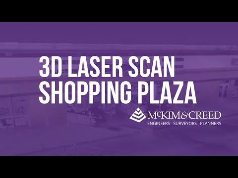 Shopping plaza 3D Laser Scan