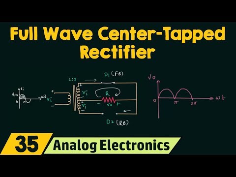 Full Wave Center-Tapped Rectifier