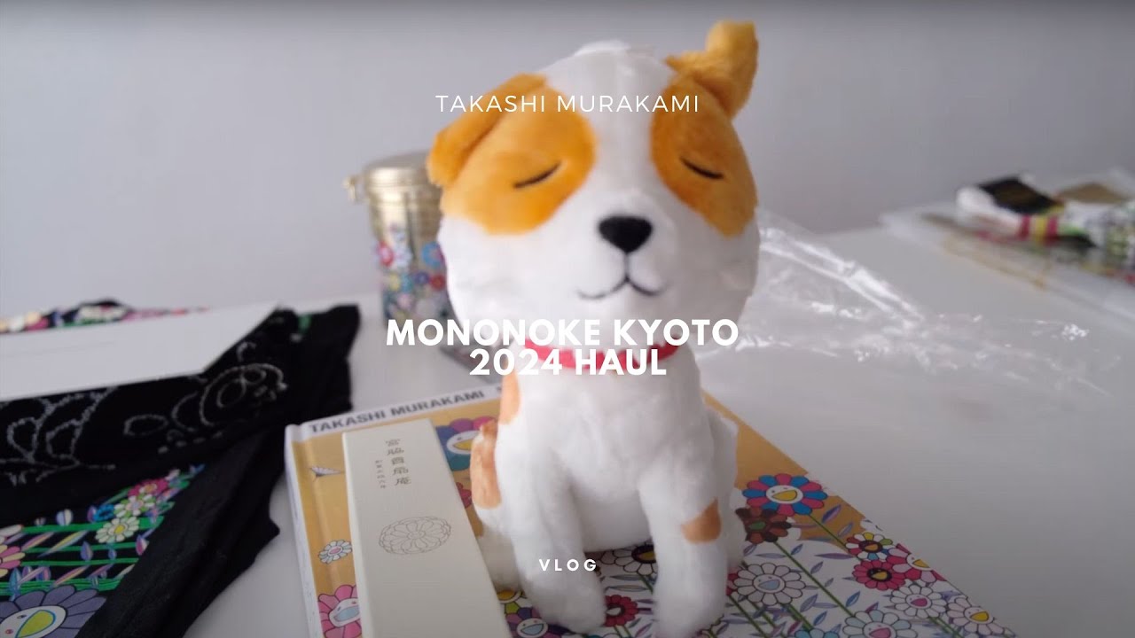 TAKASHI MURAKAMI MONONOKE KYOTO JAPAN 2024 HAUL