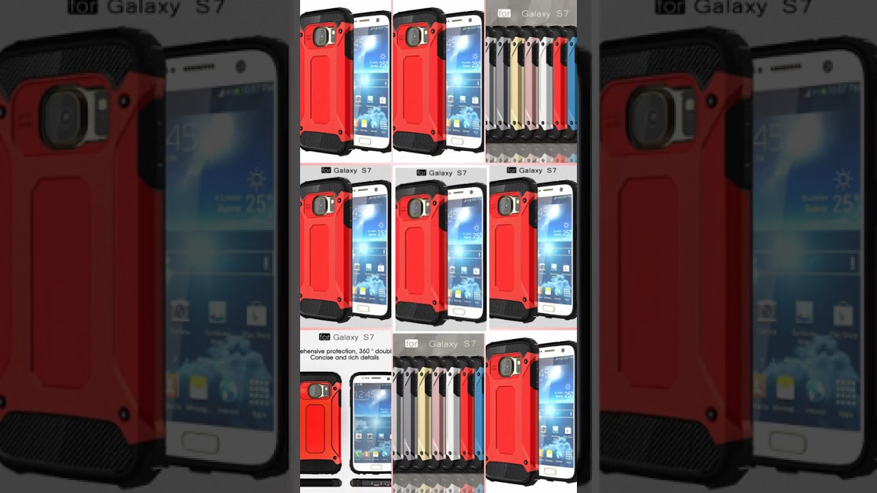 Per Galaxy S7 / G930 Custodia combinata TPU + PC Tough Armor, For Galaxy S7, For Samsung Galaxy S7