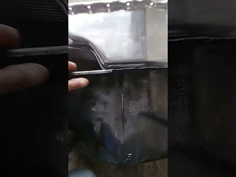 chevy 454 changing oil pan from truck to a car few modifications to fit in elcamino