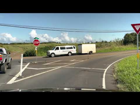 MAUI HAWAII in 4K - OGG Airport to Haiku
