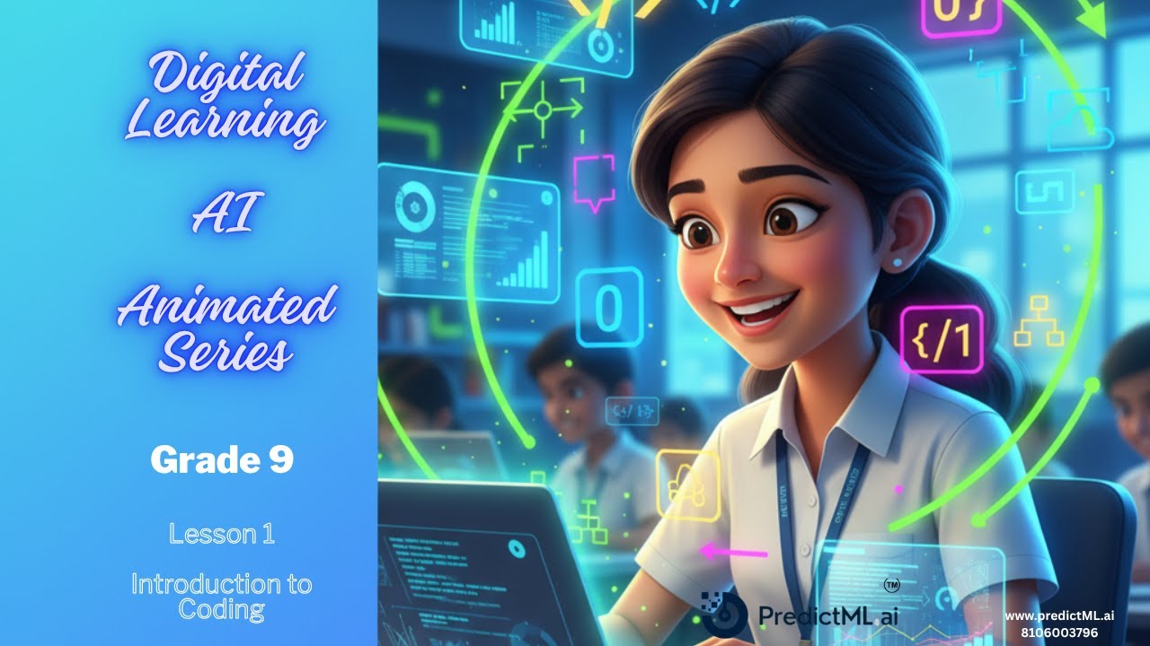 Class 9 Digital Learning — Chapter 1: Introduction to Coding – Automation and Python Basics