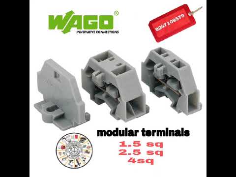 WAGO Terminal Blocks - WAGO Terminals Latest Price, Dealers & Retailers ...