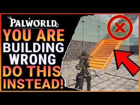 YOU ARE BUILDING BASES WRONG IN PALWORLD - Palworld Base Building Tips And Tricks 2025