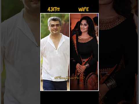 Ajith Kumar Family members 😍 #ajithkumar #family #malayalam #shorts