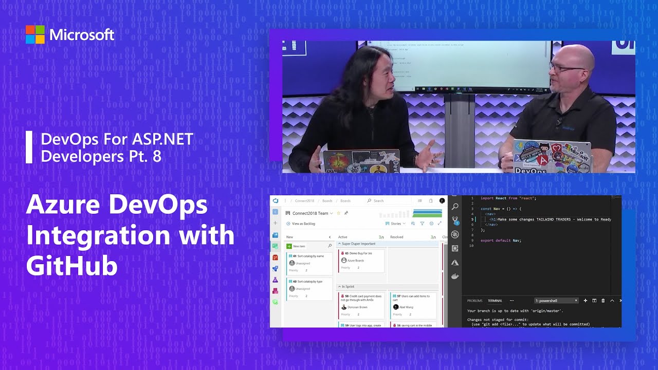 DevOps For ASP.NET Developers Pt. 8 - Azure DevOps Integration with GitHub