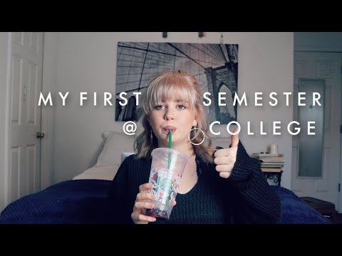 What I Learned During My First Semester at College || fakerachelfreeman