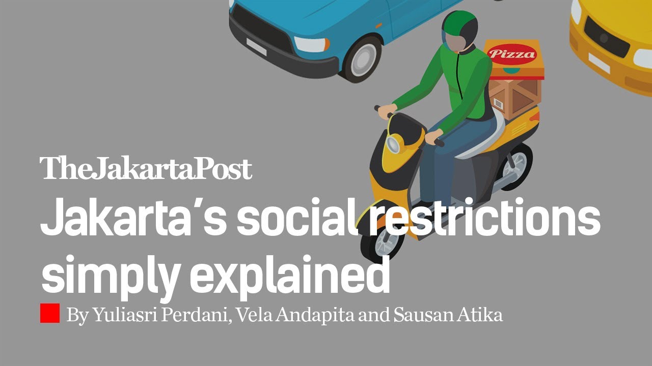 Jakarta’s social restrictions simply explained