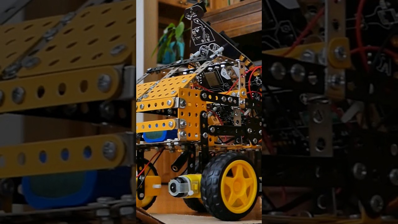 Truck Inspired Rover Using the Micro:bit and b.Board #Shorts