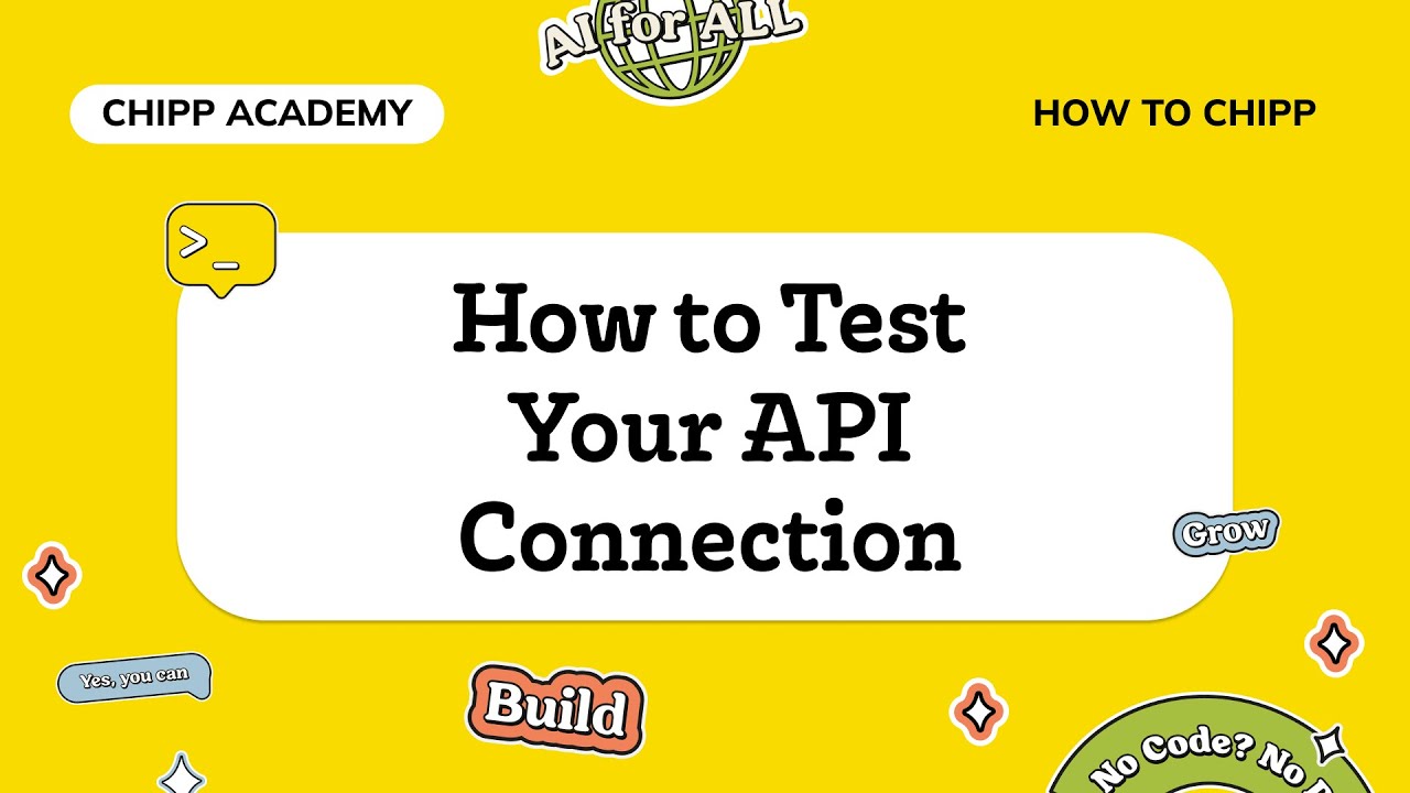 How to Test Your API Connection
