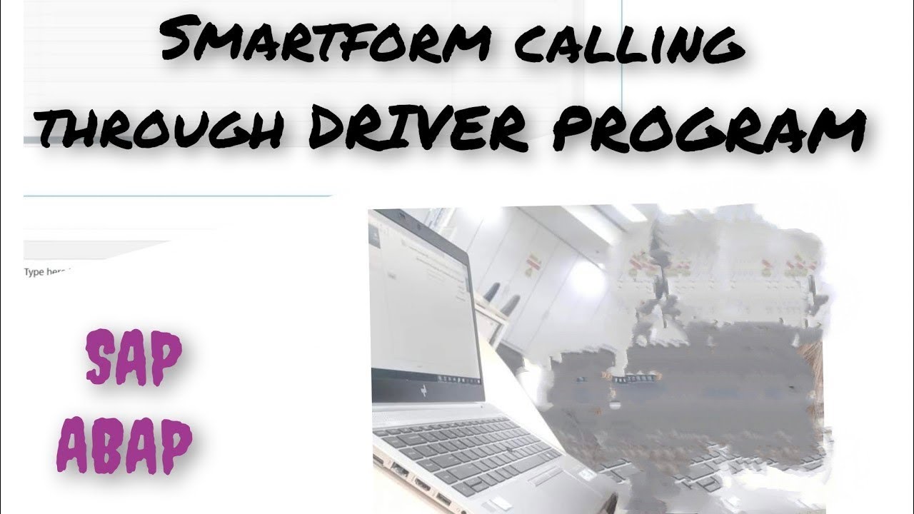 SAP ABAP Smartform calling through DRIVER PROGRAM