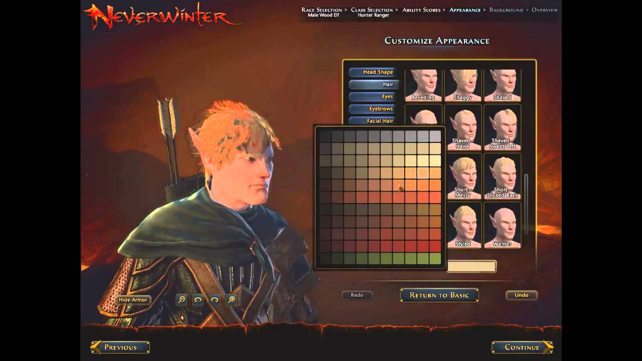 Neverwinter (part 1) races and classes