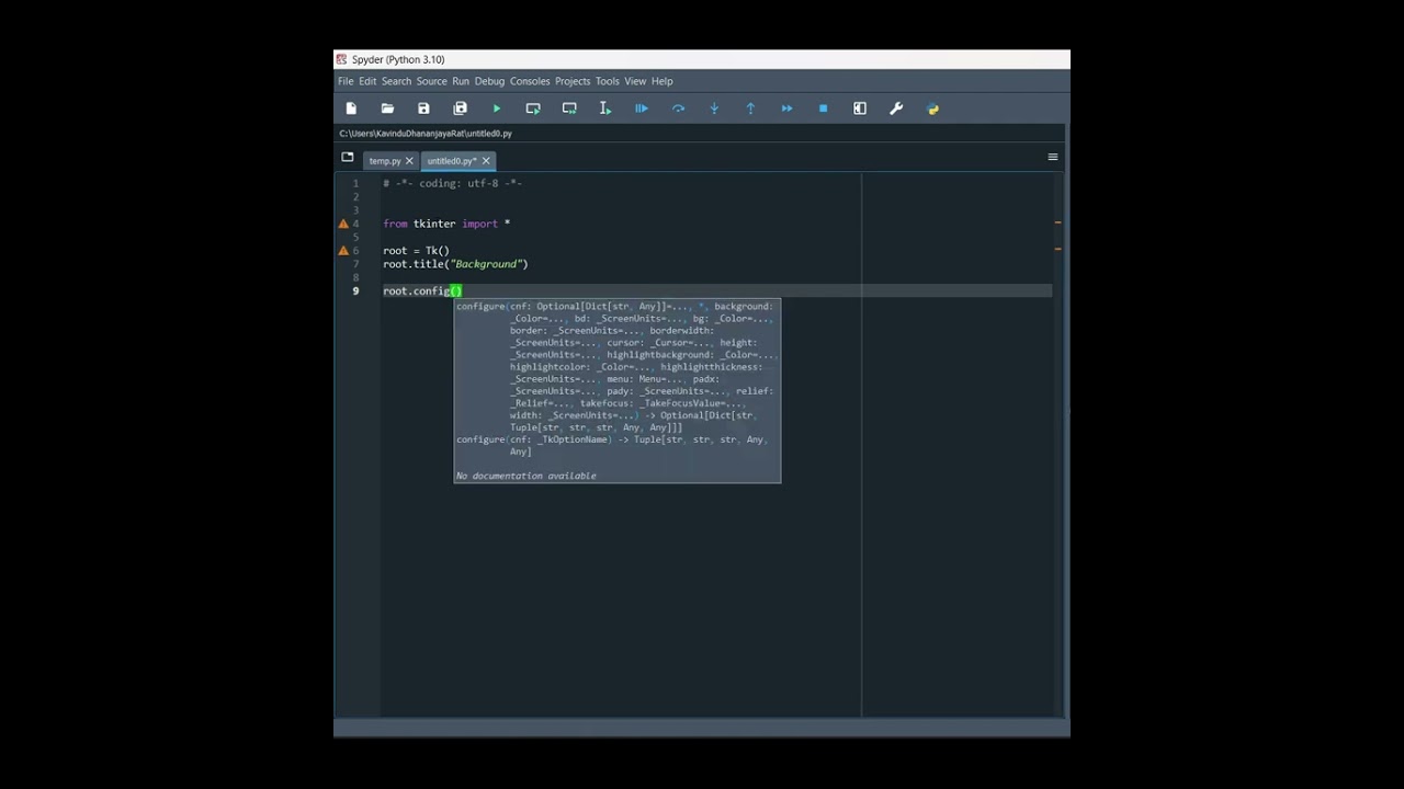 Change Background Color in Tkinter GUI | Python Programming#shorts #python