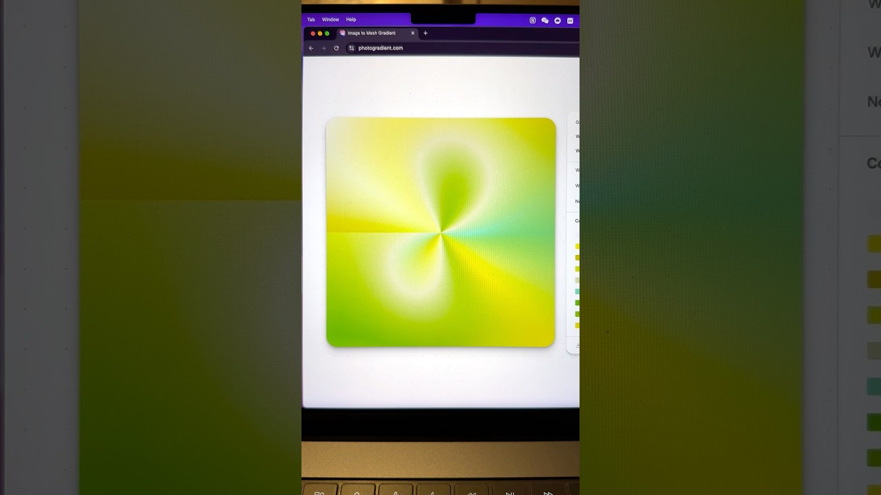 Create all kinds of gradient backgrounds #gradient #background #graphicdesign