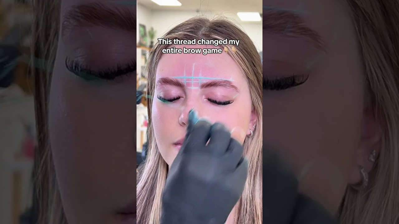 This Thread Changed My Entire brow Mapping Game🔥🔥 | InLei® Canada | Brow Lamination + Tint