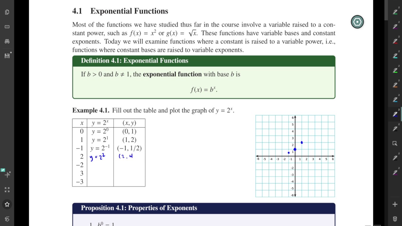 Elementary Calculus Example 4 1